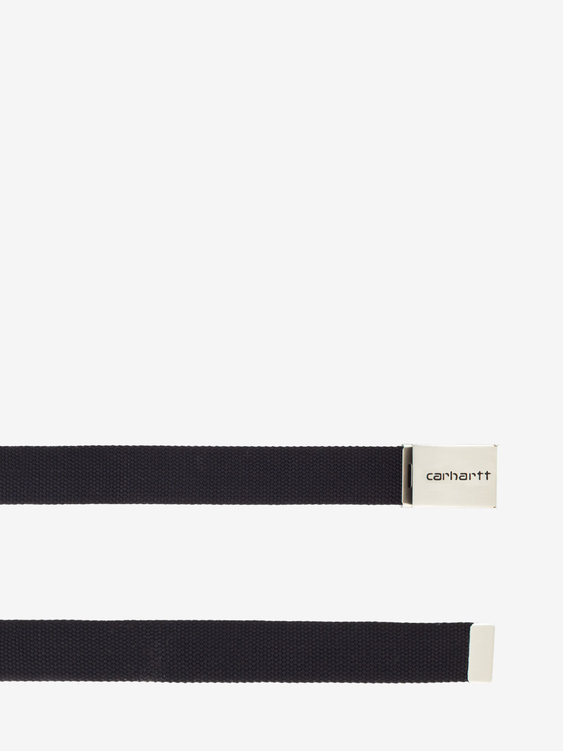 Carhartt WIP - Clip belt chrome black | STIMM