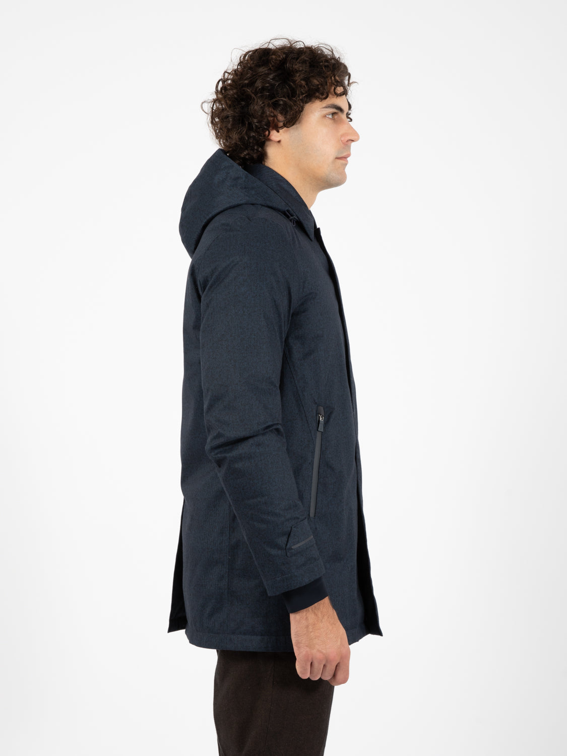 HERNO - Carcoat Laminar in cropp river blu | STIMM