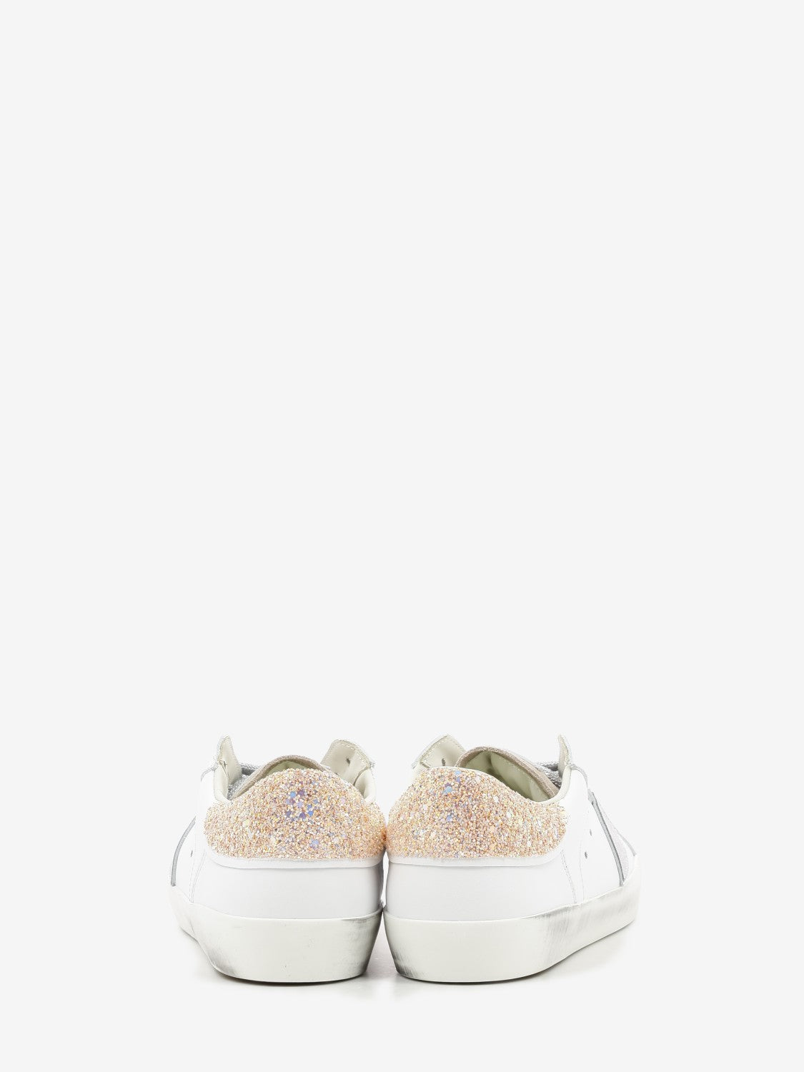 Philippe Model Junior - PRSX leather and suede sneakers with glitter ...